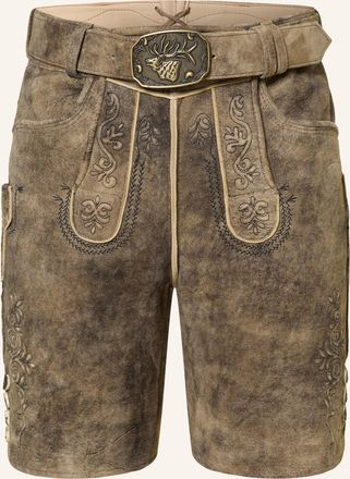 Spieth & Wensky Trachten-Lederhose Herford braun