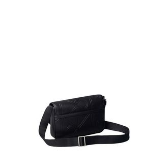 Calvin Klein Sacoche textur&eacute;e &agrave; d&eacute;tail logo