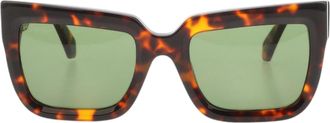 Off-white Off White - Firenze Sonnenbrille (Braun/Braun)