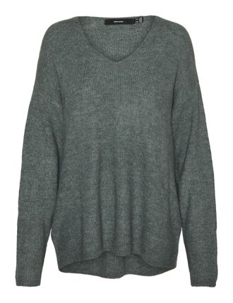 Vero Moda VMCREWLEFILE LS V-Neck Blouse NOOS