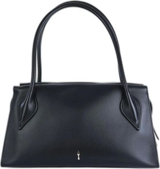 Christian Louboutin Sac port&eacute; &eacute;paule Venus moyen - Femme - Sacs - Noir - Taille: ONE Size