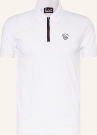 Emporio Armani ea7 Emporio Armani Funktions-Poloshirt Train Premium weiss