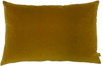 furn. Kissen mit Federfüllung, senffarben, 40 x 60cm