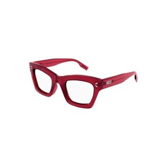 Alexander McQueen Mq0343O 003 Brillengestell - - Accessories - Damen - Rot - 48 MM