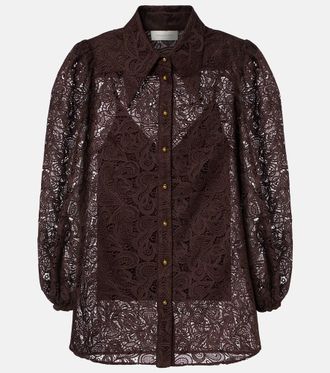 Zimmermann Bluse aus Spitze