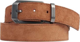 Piquadro Homme, Accessoires, Brun, Taille: ONE Size Ceinture homme en cuir su&eacute;d&eacute;