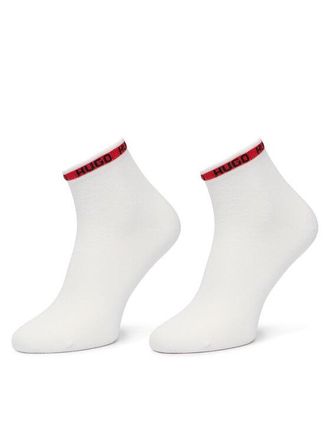 HUGO BOSS Kurze Socken 50516390 Wei&szlig;