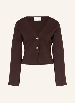 Neo Noir Neo Noir Strickjacke Fulvia braun
