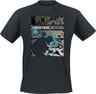 Linkin Park Meteora Drip Collage Homme T-Shirt Manches Courtes Noir 3XL