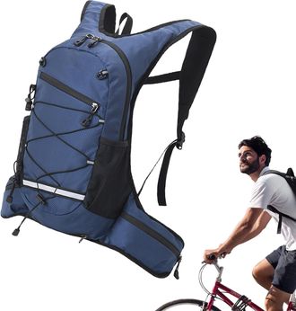 Generico Trinkrucksack, 20 Liter, atmungsaktiv, leicht und wasserdicht, klein, zum Wandern, Radfahren, Skifahren, Camping, Festival, Outdoor-Sport