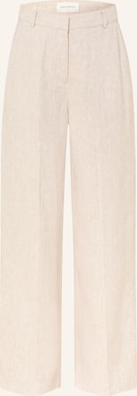 Moss Copenhagen Msch Copenhagen Hose Mschpennie Ginia Mit Leinen beige