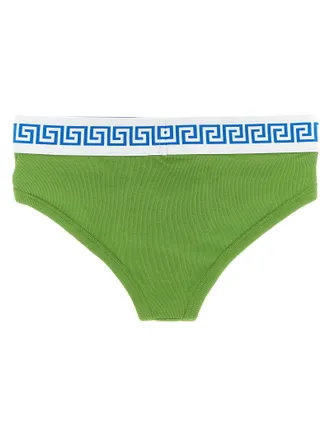 Versace Womens Bicolor Cotton Briefs Clothing
