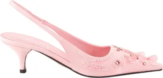 Prada Babies Satin Slingback Pump - - Shoes - Damen - Rosa - 37 EU