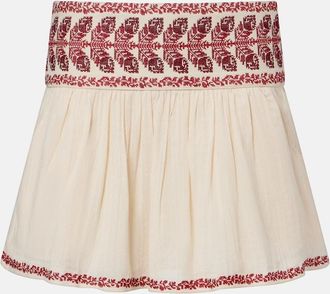 Isabel Marant Mini-jupe Picadilia brod&eacute;e en coton