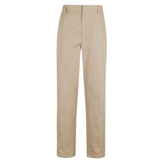 Filippa K Baumwoll-Hose mit geradem Bein - - Trousers - Damen - Beige - M