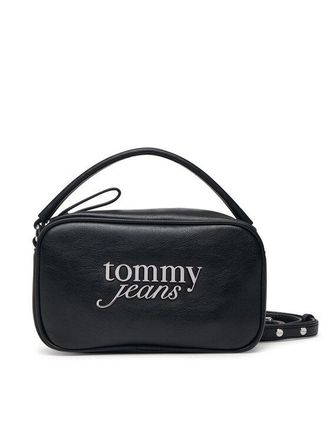 Tommy Jeans Handtasche Tjw Bold Script Camera Bag AW0AW19053 Schwarz