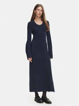 Tommy Hilfiger Strickkleid Scoop WW0WW52306 Dunkelblau Regular Fit