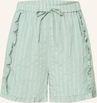 Oh April Oh April Shorts Vale Mit R&uuml;schen gruen