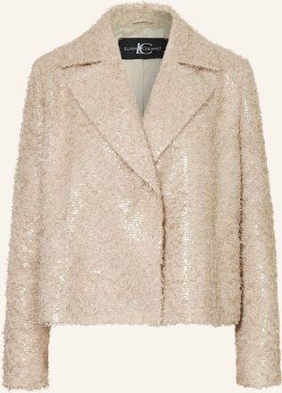 Luisa Cerano Luisa Cerano Blazer Mit Pailletten beige