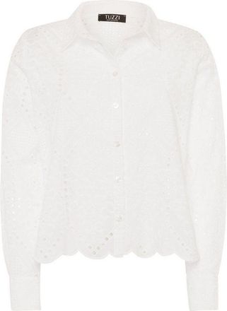 Tuzzi Nero Klassische Bluse mit filigraner Stickerei