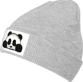 Generic Bonnet Beanie Panda Mignon Doux Knit Beanie Douillet Chapeau pour Femme Course À Pied
