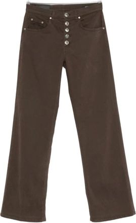 Dondup Damen, Jeans, Braun, W27Gr&ouml;&szlig;e