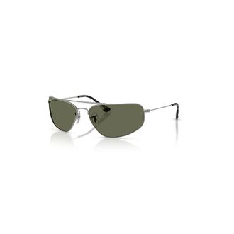 Ray-Ban Rb3780 Sonnenbrillen Gunmetal Fassung Gr&uuml;n Glas Polarisiert 63-16