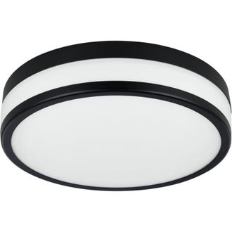 Eglo Eglo - led Deckenleuchte Palermo schwarz wei&szlig; &oslash; 30 cm Deckenlampen & Kronleuchter