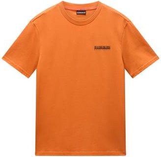 Napapijri T-shirt imprim&eacute; &agrave; col rond en coton