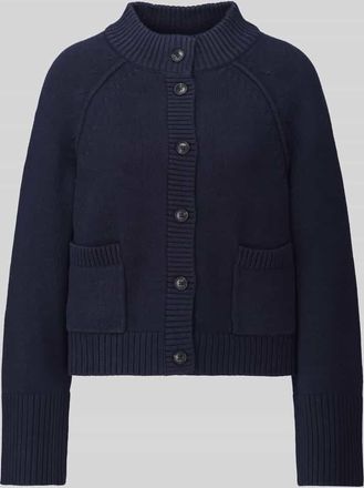 Tom Tailor Strickjacke aus reiner Baumwolle mit aufgesetzten Taschen