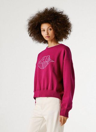 Pepe Jeans London Sweatshirt BERNIS mit Rundhals, bestickt