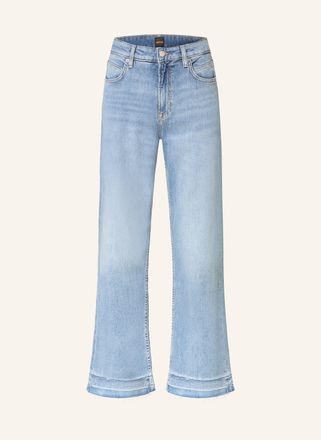 HUGO BOSS Flared Jeans blau
