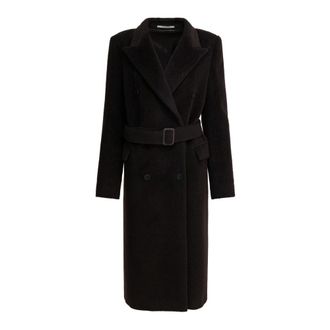 Tagliatore Jole Double-Breasted Coat - - Coats - Damen - Braun - M