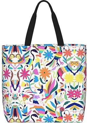 Generic Animaux Otomi Mexicains Sac Fourre-Tout D&eacute;contract&eacute; Tote Bag Imperm&eacute;able Sac A Main Femme Pour Shopping Quotidienne Travail