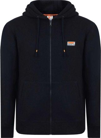 SoulCal&Co SoulCal - Signature Hoodie mit durchgehendem Rei&szlig;verschluss f&uuml;r Herren, Baumwolle (Schwarz)