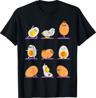 Huebucket Egg Yoga T-Shirt