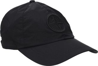 Stone Island Chapeaux Polyamide Homme Noir Et Blanc