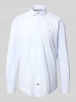 Tommy Hilfiger Tailored Slim Fit Businesshemd aus Baumwoll-Mix