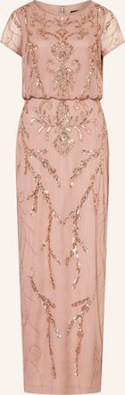 Adrianna Papell Abendkleid Mit Pailletten Und Schmuckperlen rosegold