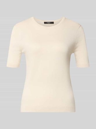 Max Mara Slim Fit Strickpullover aus Seide-Baumwoll-Mix Modell GABARRA