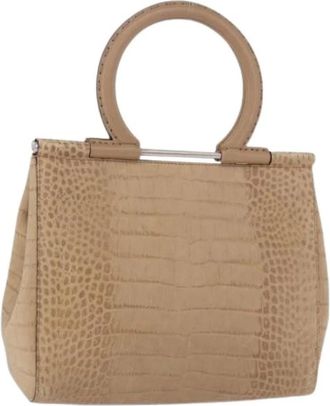 Ferragamo Sac &agrave; main Pre-owned - Femme - Pre-owned - Beige - Taille: ONE Size