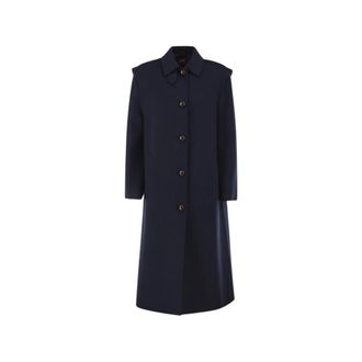 Max Mara Wksgessati Mantel - - Coats - Damen - Blau - M