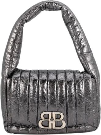 Balenciaga Sac bandouli&egrave;re vintage Pre-owned - Femme - Pre-owned - Gris - Taille: ONE Size