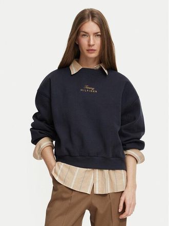 Tommy Hilfiger Sweatshirt WW0WW51724 Blau Relaxed Fit