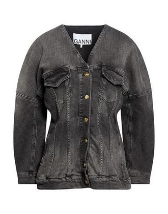 Ganni MANTEAUX - Manteaux en jean sur YOOX.COM