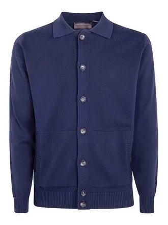 FILIPPO DE LAURENTIIS Cardigan - Bleu