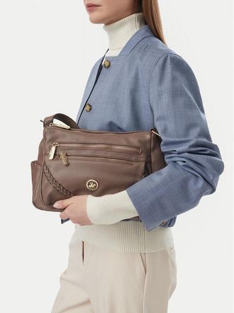 Beverly Hills Polo Club Handtasche CEO-BHPC-L-012-10 Dunkelbeige