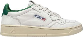 Autry Femme, Chaussures, Blanc, Taille: 37 EU Medalist Low