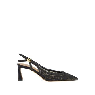 Dolce & Gabbana Femme, Chaussures, Noir, Taille: 38 EU Escarpins Noirs &agrave; Bride en Dentelle