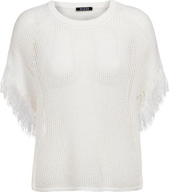 Tuzzi Nero Tuzzi, Damen, Strickwaren, Wei&szlig;, XSGr&ouml;&szlig;e